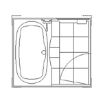 CADBOX TOTO ユニットバス 低床スリムシリーズ 1416 JVC1416T 低床スリムシリーズTタイプ 1416サイズ